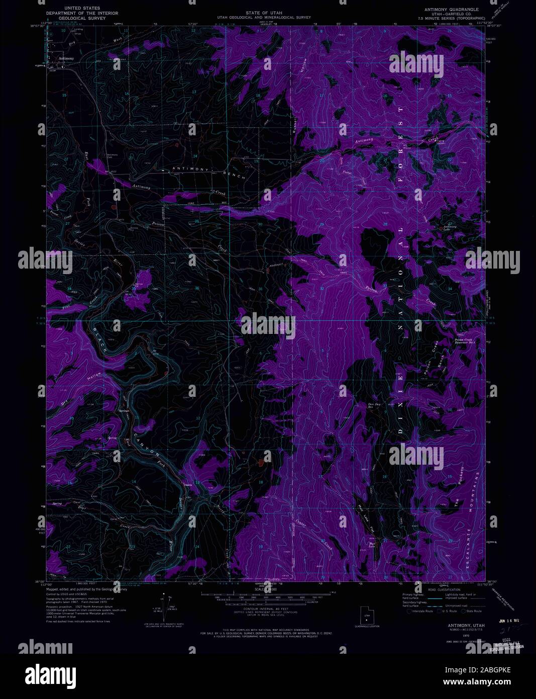 Antimony map hi-res stock photography and images - Alamy