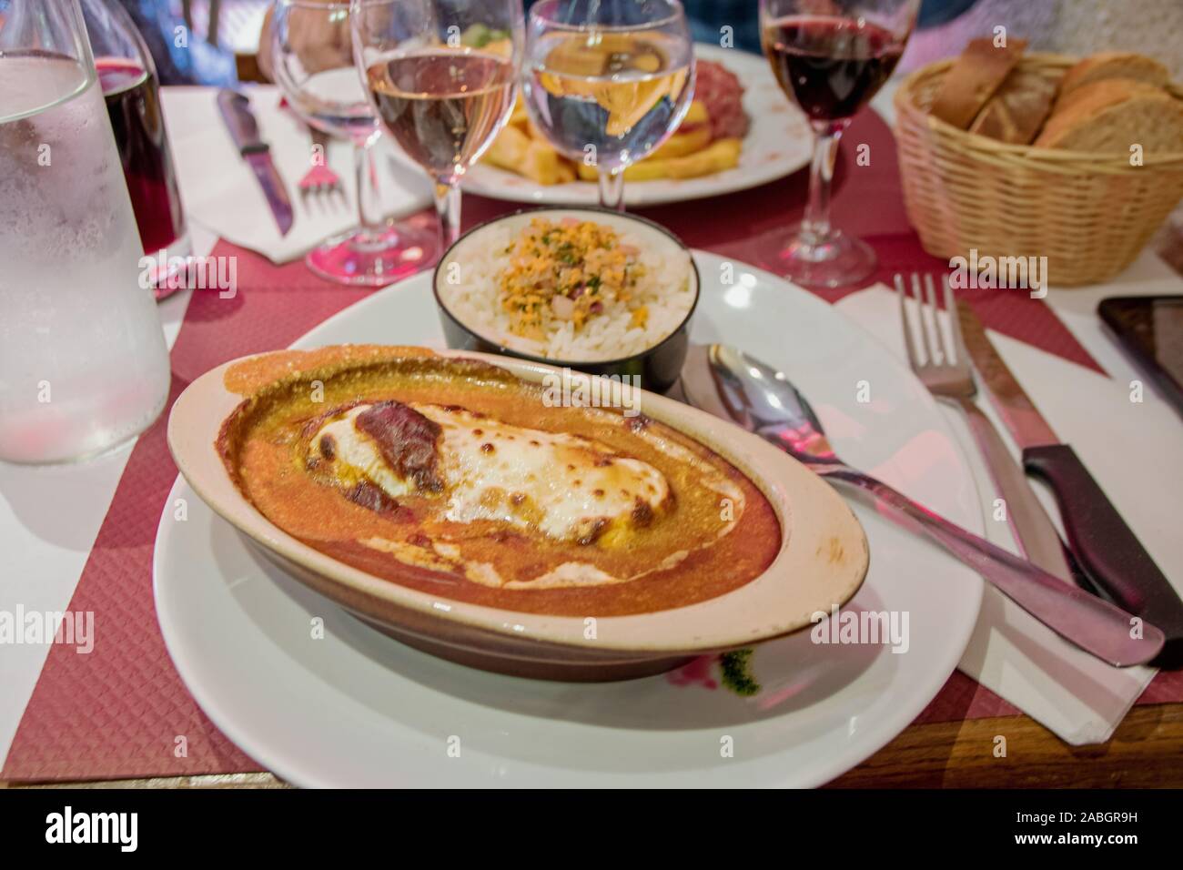 plate of typical quenelle of Lyon Stock Photo - Alamy