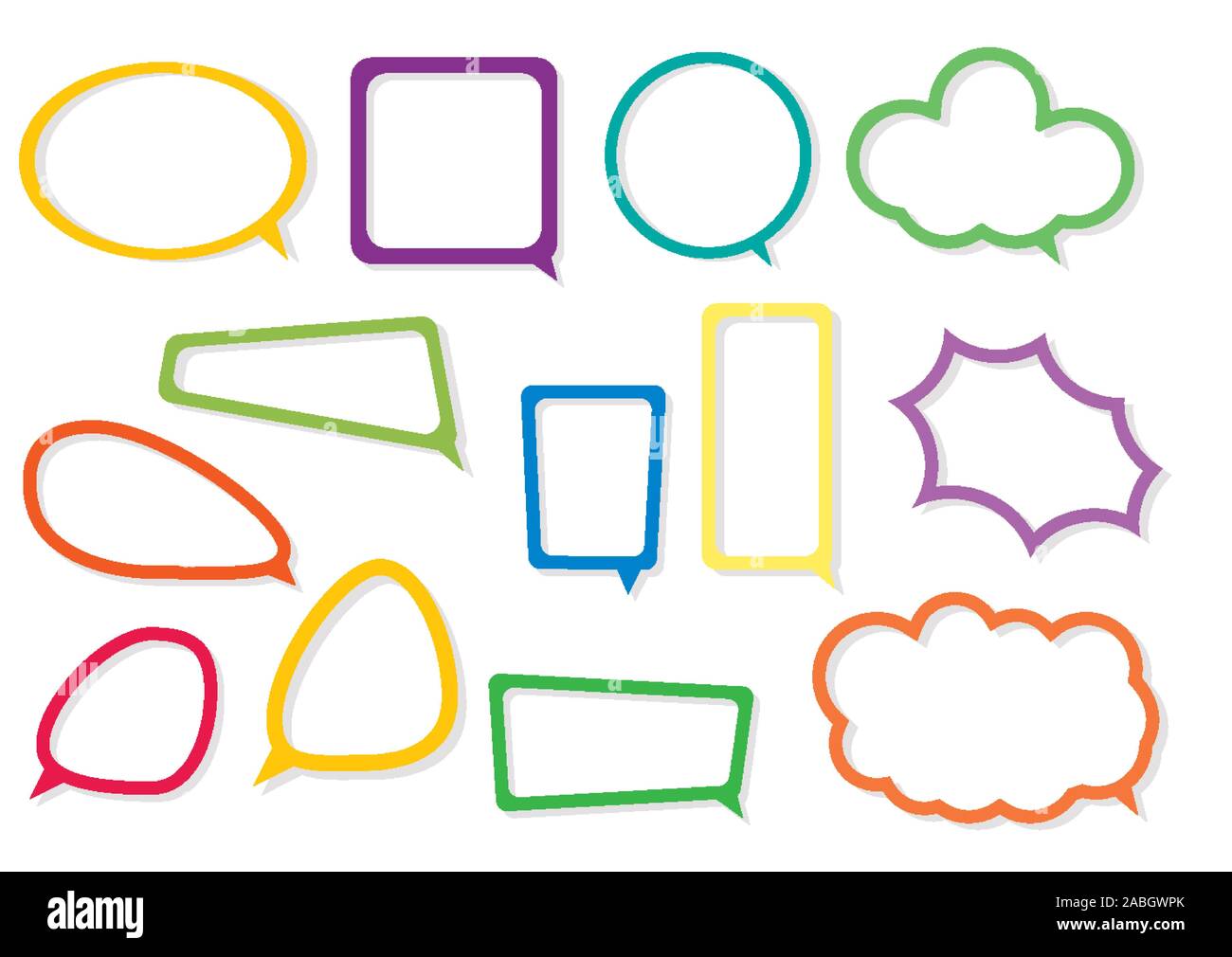 Thought bubbles communication hi-res stock photography and images - Alamy