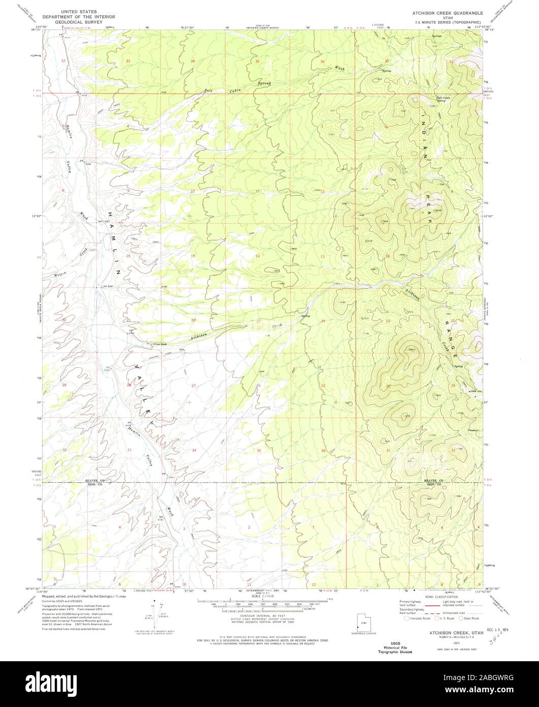 Atchison map hi-res stock photography and images - Alamy