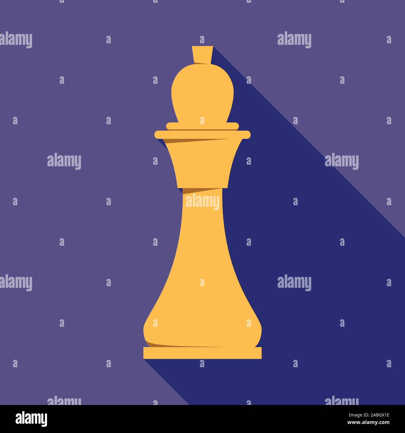 Bishop icon, flat style Stock Vector Image & Art - Alamy