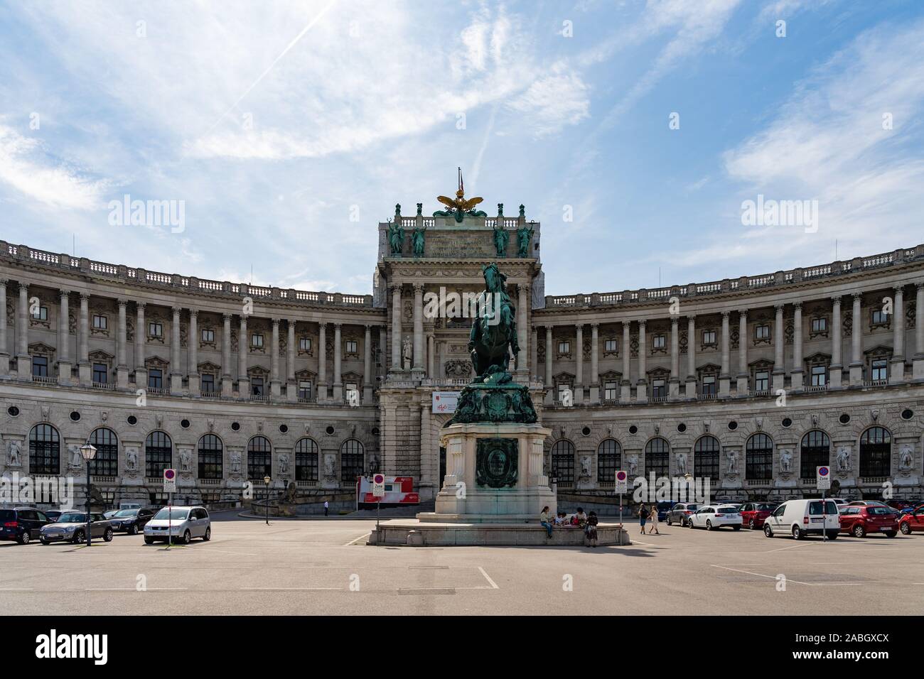 Heldenplatz in Vienna Wien, Austria Stock Photo - Alamy
