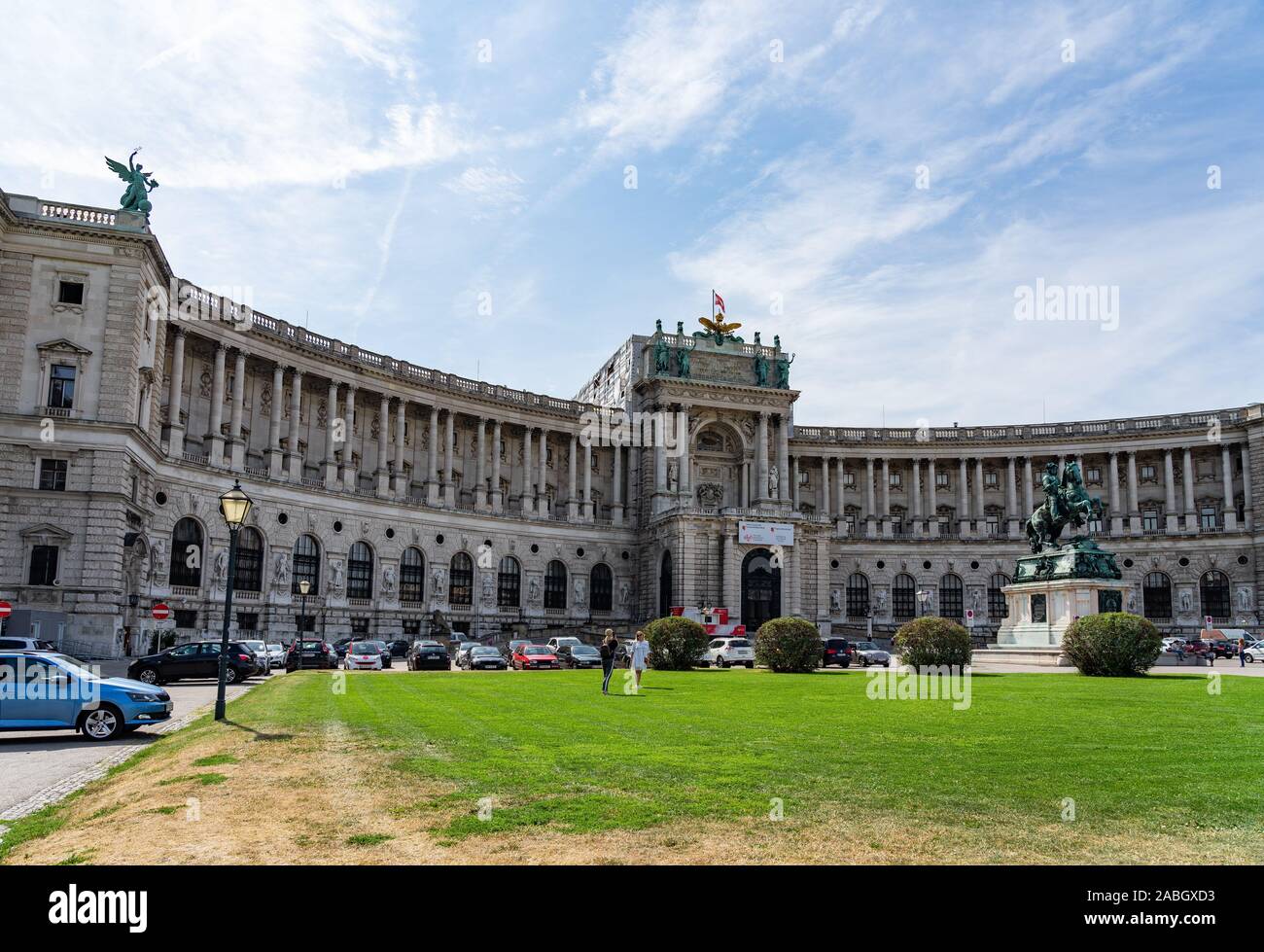 Heldenplatz in Vienna Wien, Austria Stock Photo - Alamy