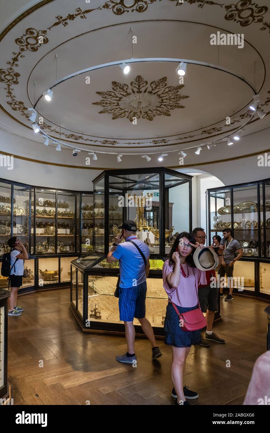 Silver collection in vienna hofburg hi-res stock photography and images ...