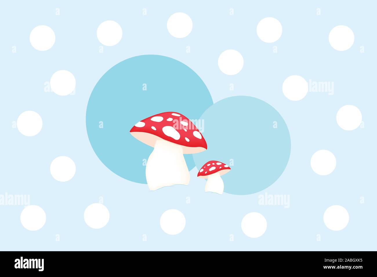 Polka dots mushrooms hi-res stock photography and images - Alamy