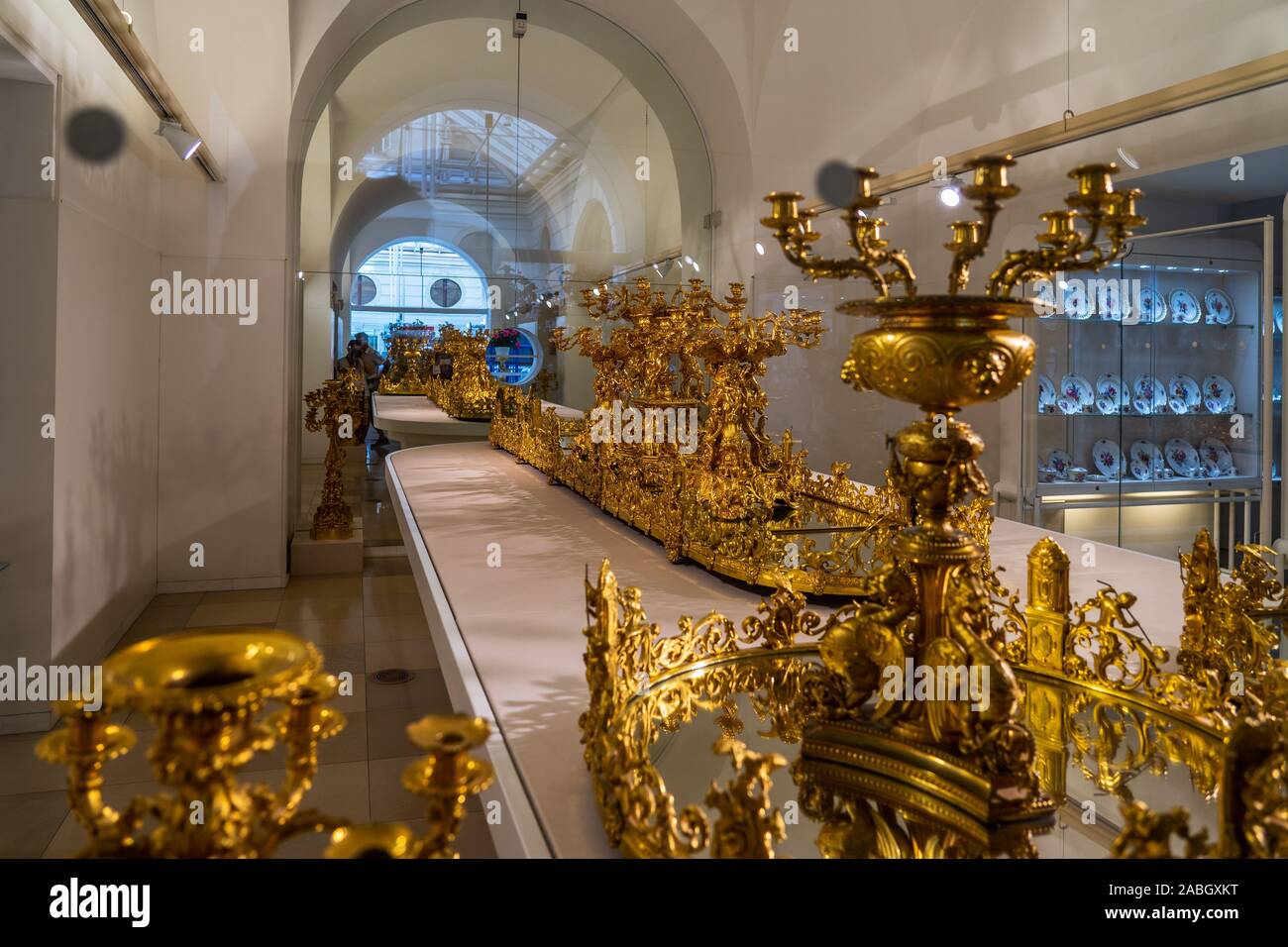 Hofburg Silver Collection in Vienna Wien, Austria Stock Photo - Alamy