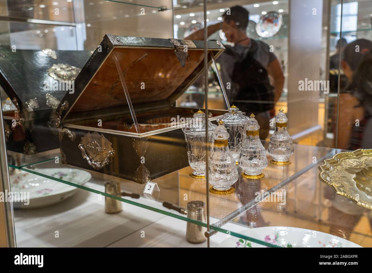 Hofburg Silver Collection in Vienna Wien, Austria Stock Photo - Alamy