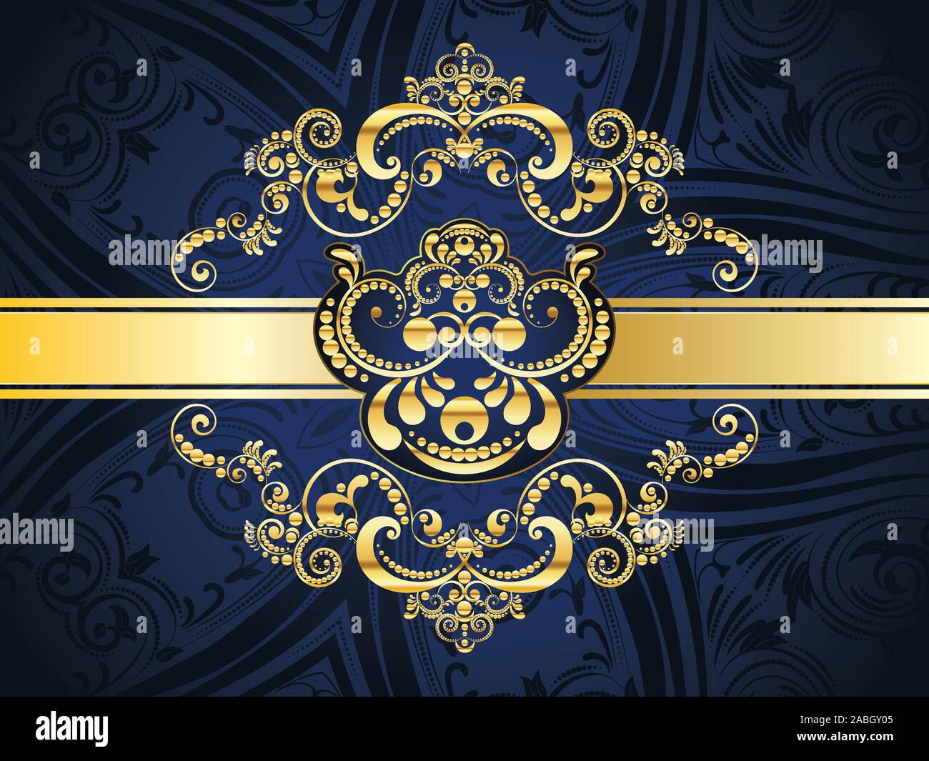 Royal Blue Background Vintage