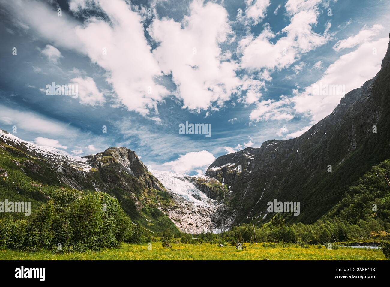 Jostedal glacier national park hi-res stock photography and images - Alamy