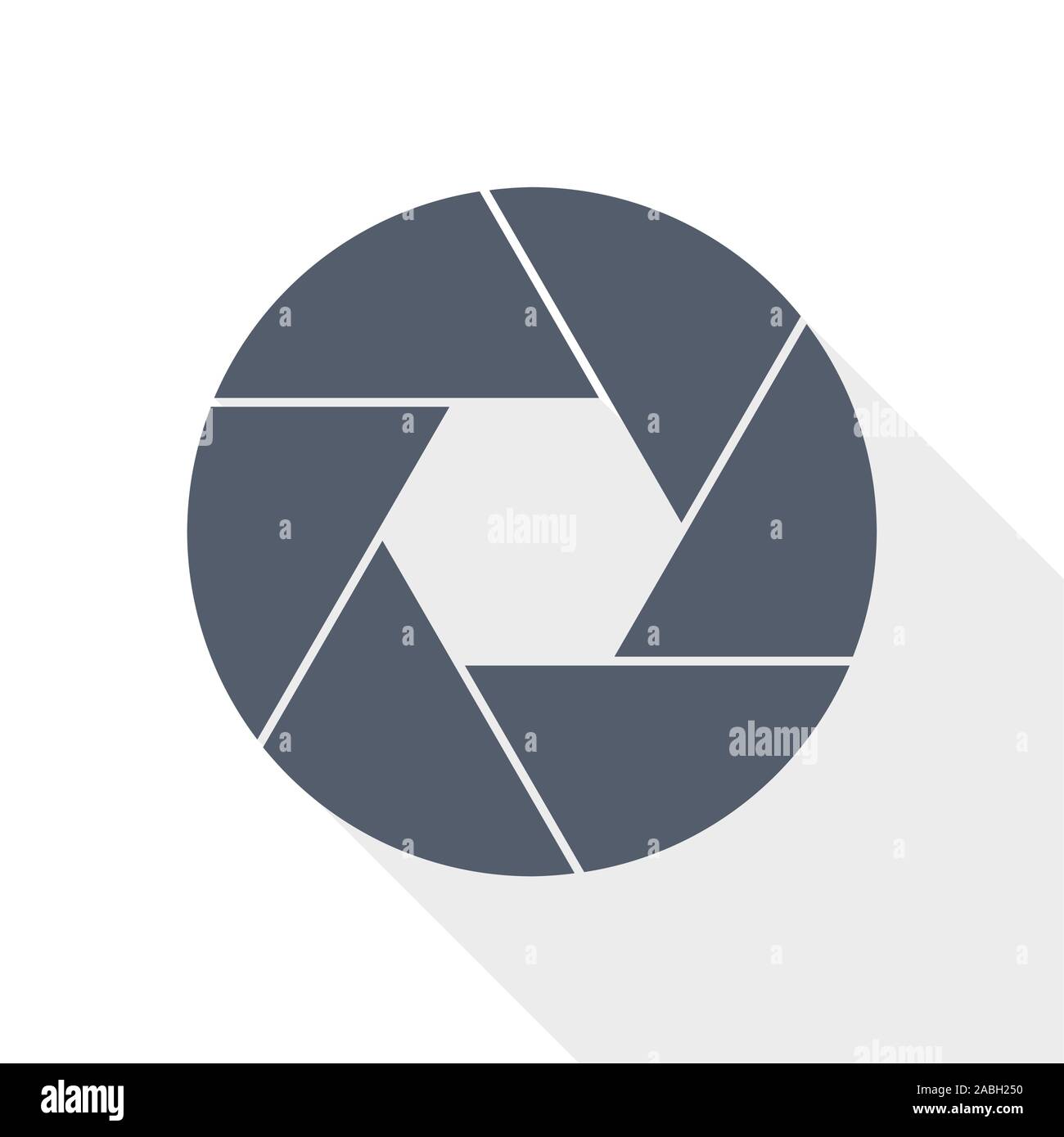 photo shutter vector icon, camera, photography concept illustration ...