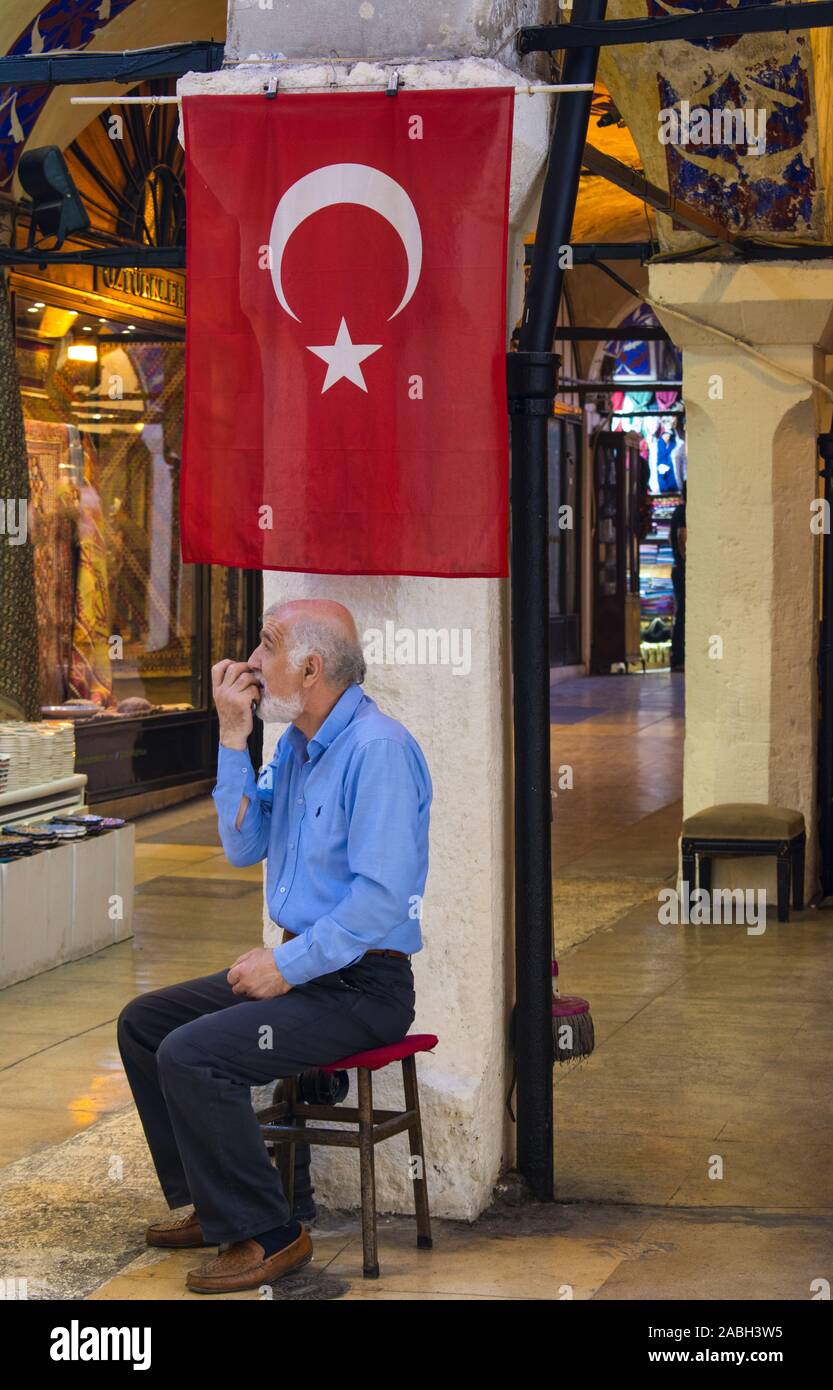 Old turkey flag hi-res stock photography and images - Alamy