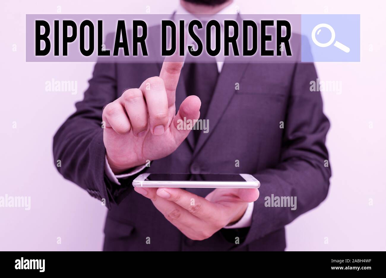 Writing note showing Bipolar Disorder. Business concept for mental ...