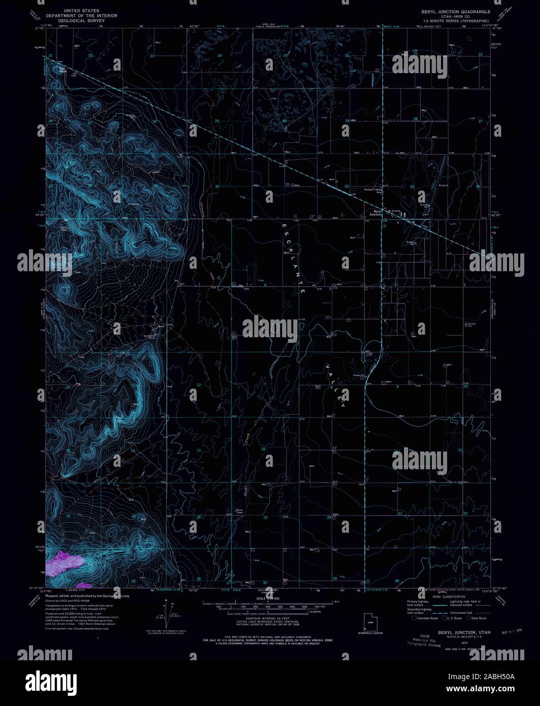 Beryl map hi-res stock photography and images - Alamy