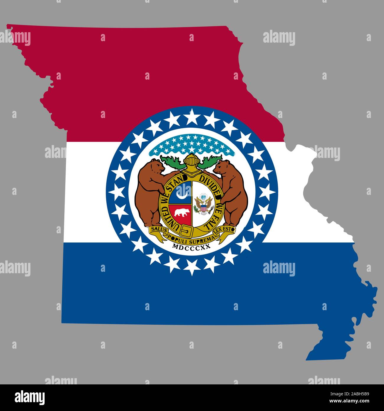 Map of union missouri hi-res stock photography and images - Alamy