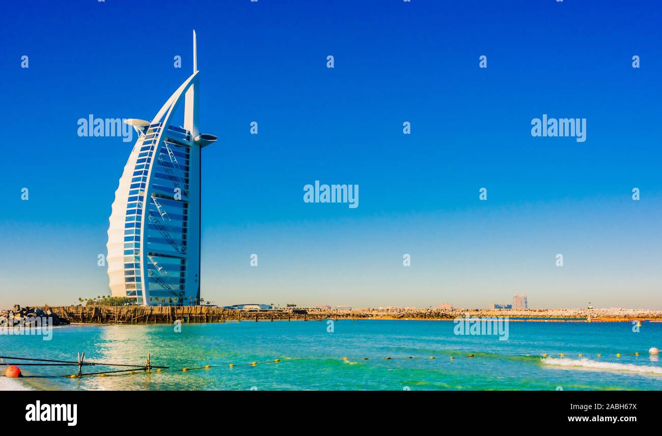 Burj al arab tower hi-res stock photography and images - Alamy