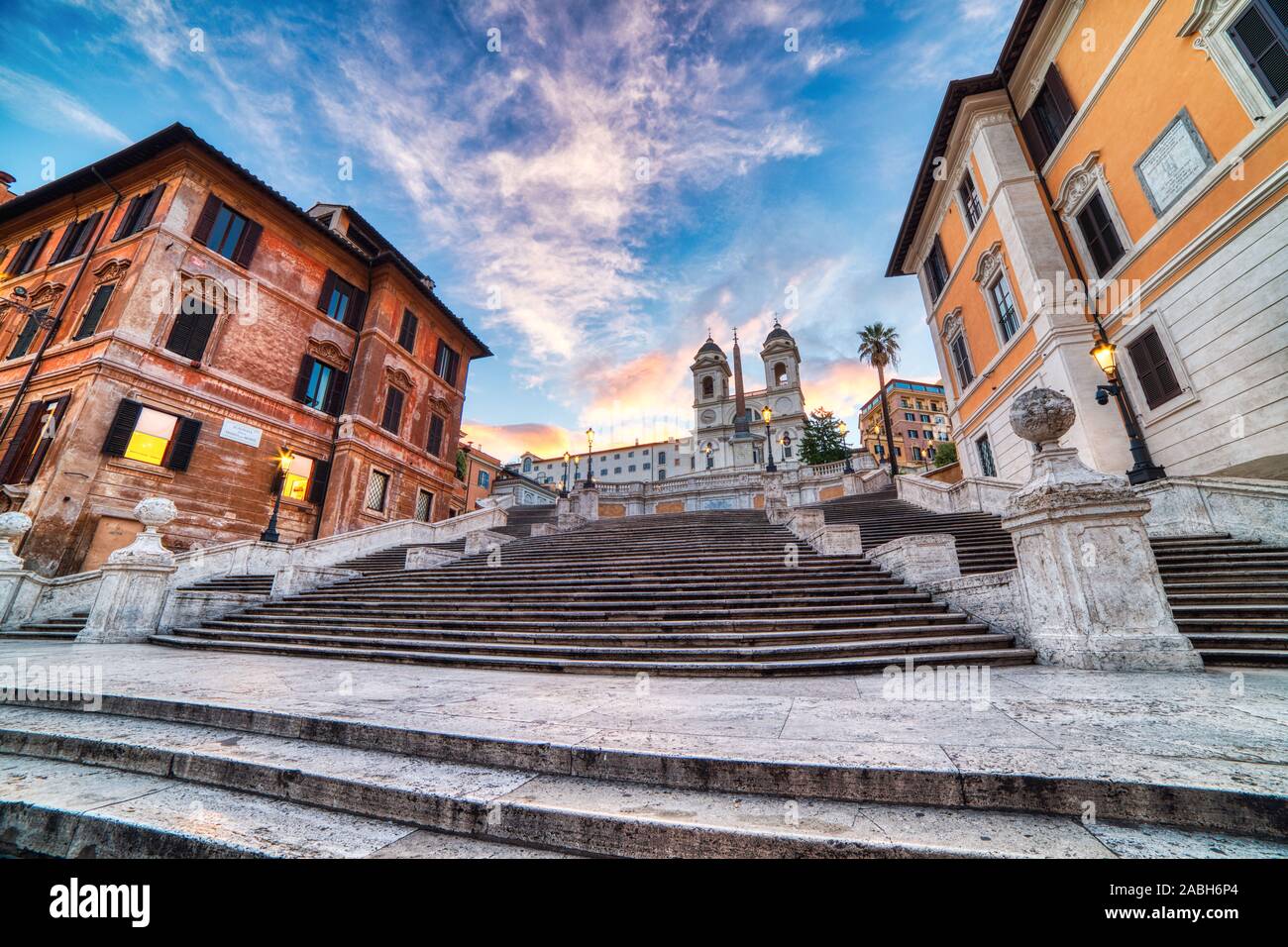Spanish Steps near Piazza Di Spagna in Rome, Italy Stock Photo - Alamy