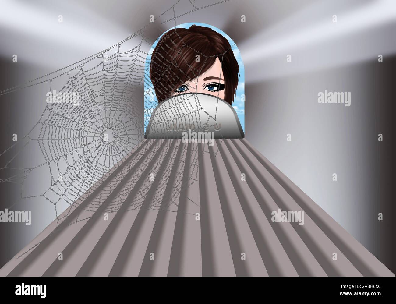 Cobweb empty hi-res stock photography and images - Alamy