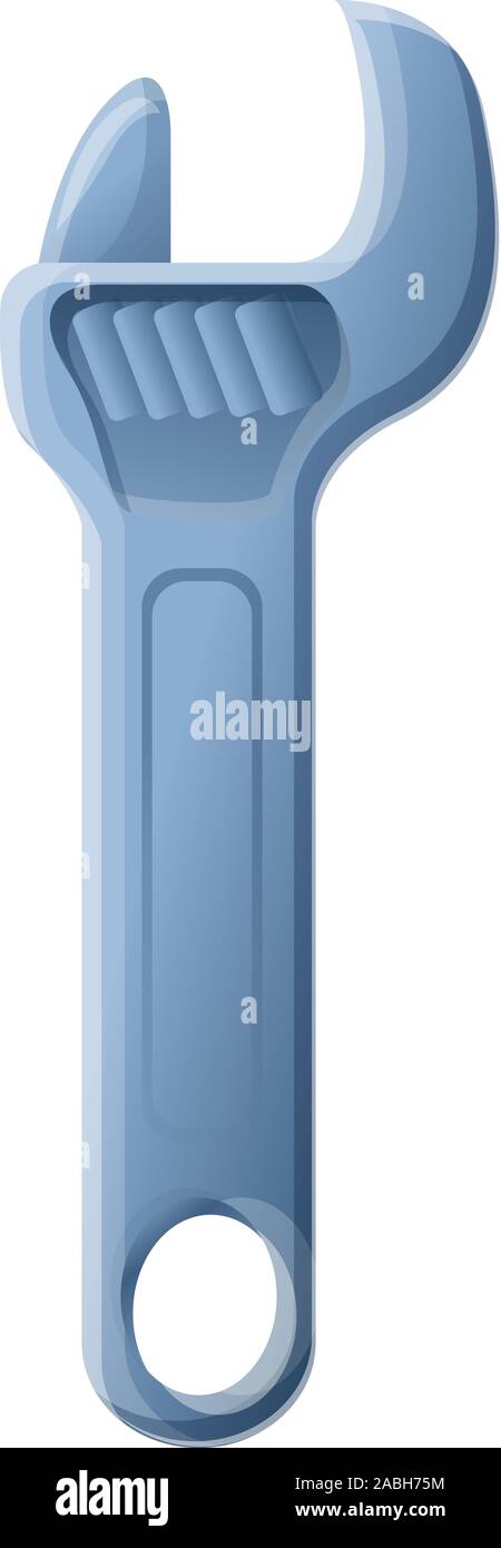 Adjustable wrench icon. Cartoon of adjustable wrench vector icon for ...