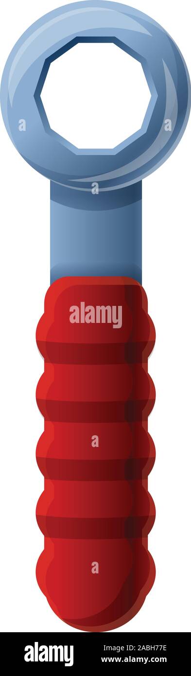 Wrench key icon. Cartoon of wrench key vector icon for web design ...