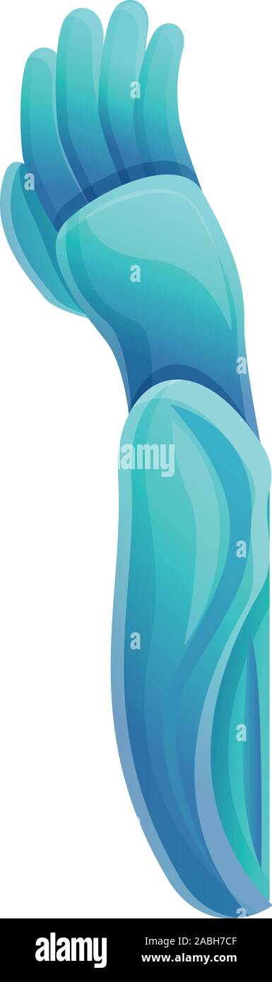 Bionic hand icon. Cartoon of bionic hand vector icon for web design ...