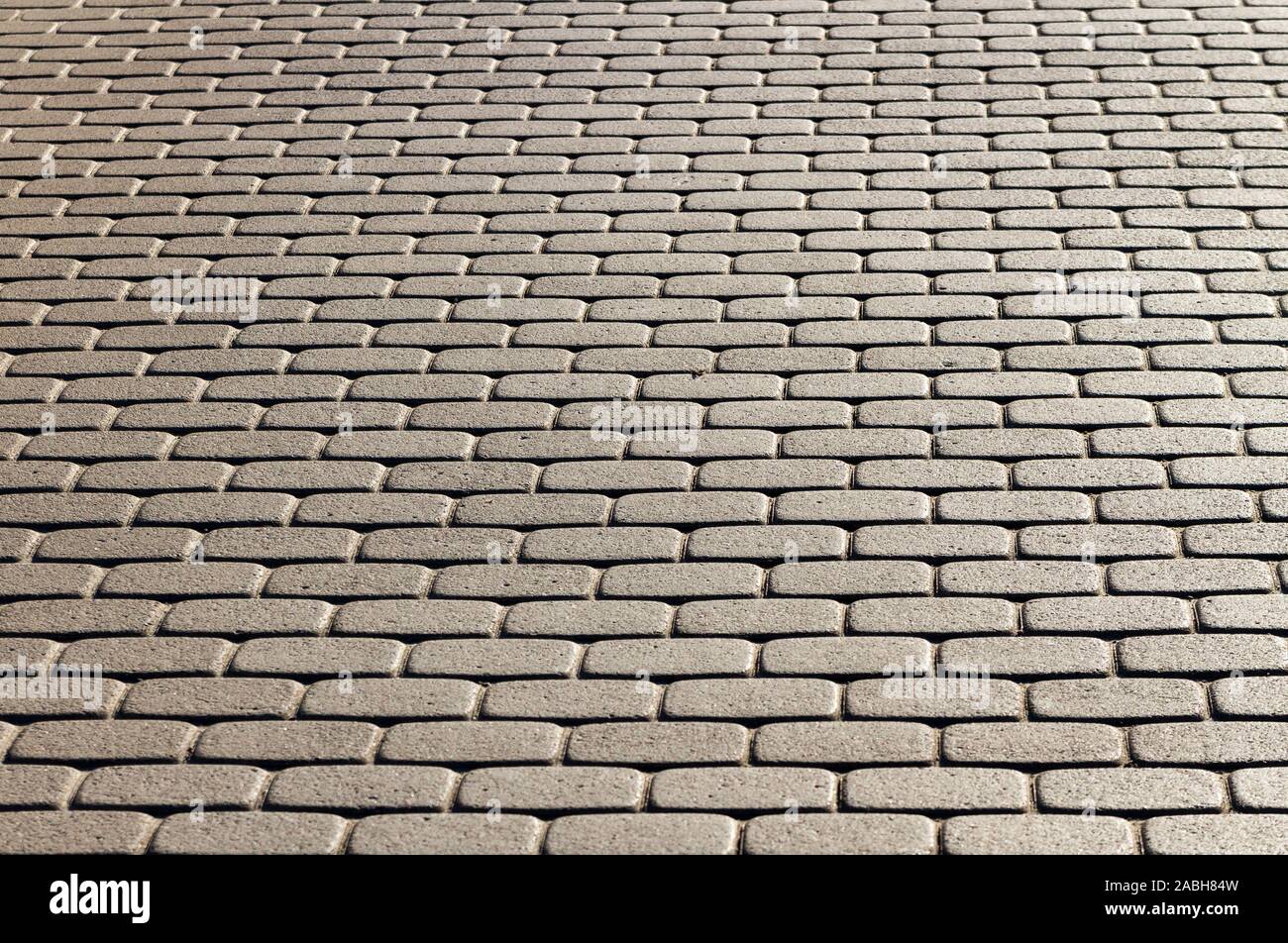 Surface of stone pavement Stock Photo - Alamy
