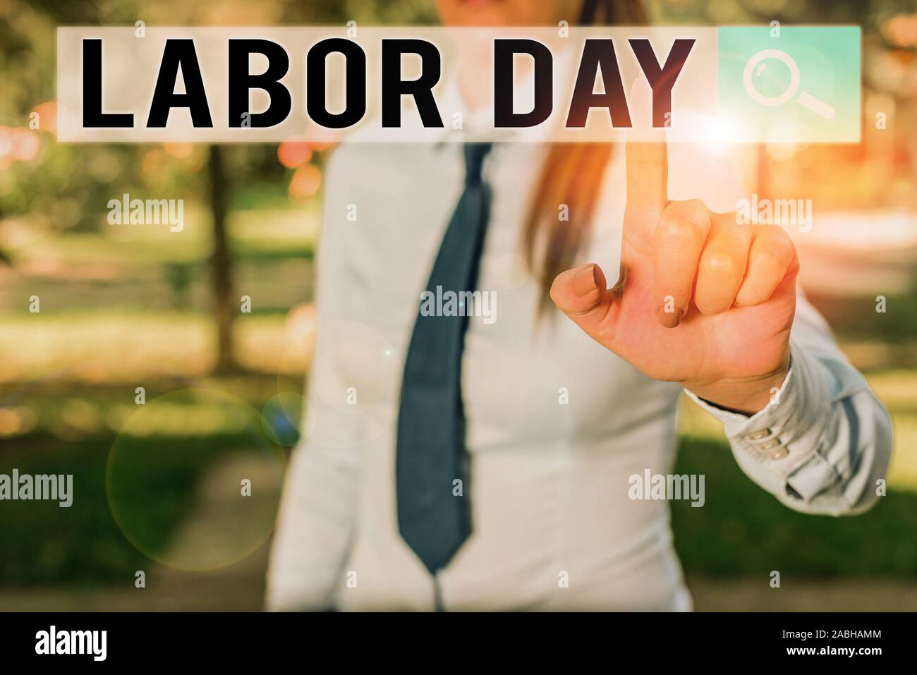 Writing note showing Labor Day. Business concept for an annual holiday ...