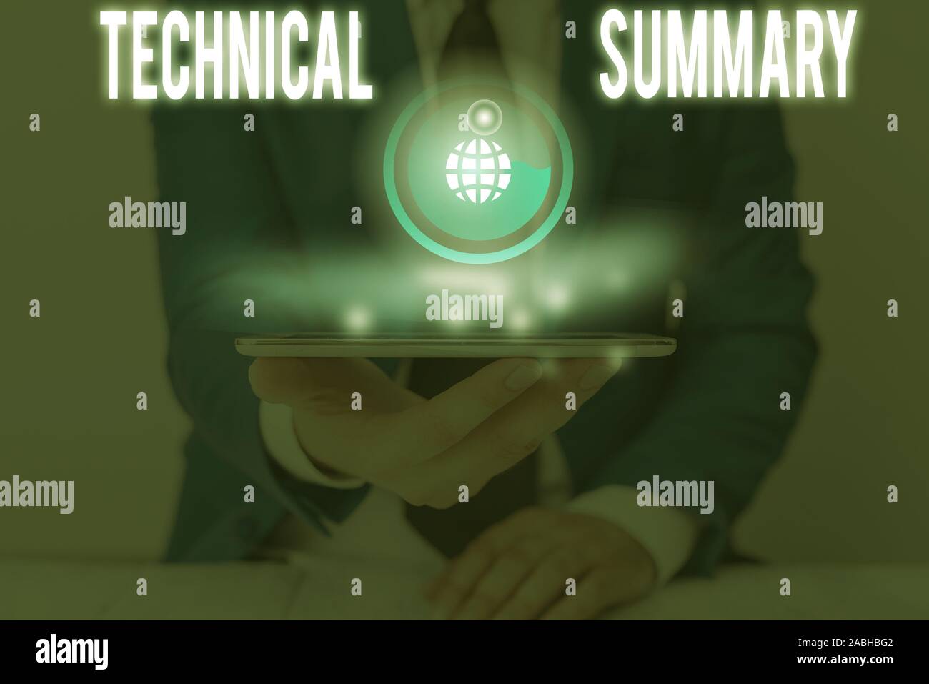 Handwriting text writing Technical Summary. Conceptual photo includes ...