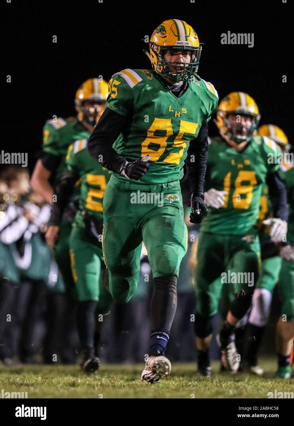 Football action with West Valley High School (Spokane Valley vs ...