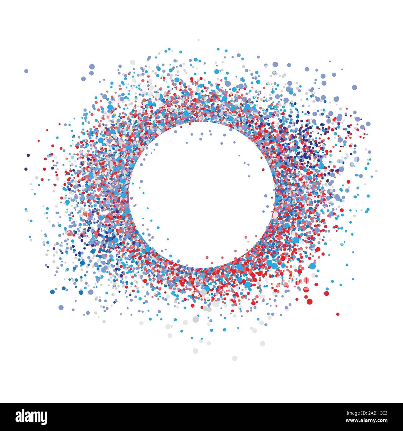 Vector confetti splash dots isolated burst colors Stock Vector Image ...