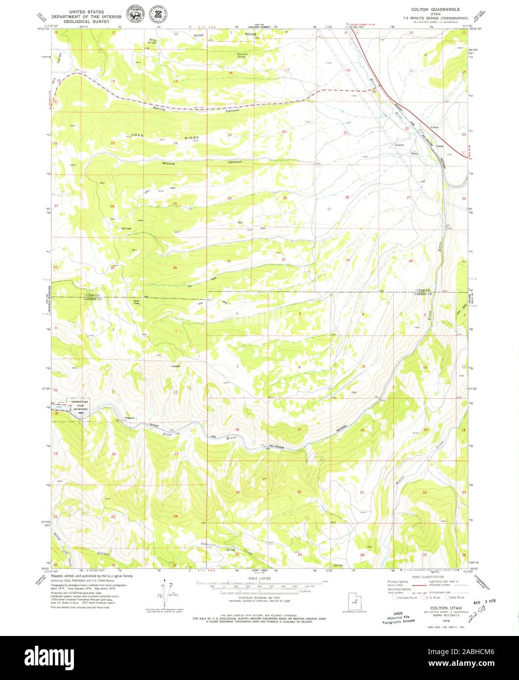 Colton map Cut Out Stock Images & Pictures - Alamy