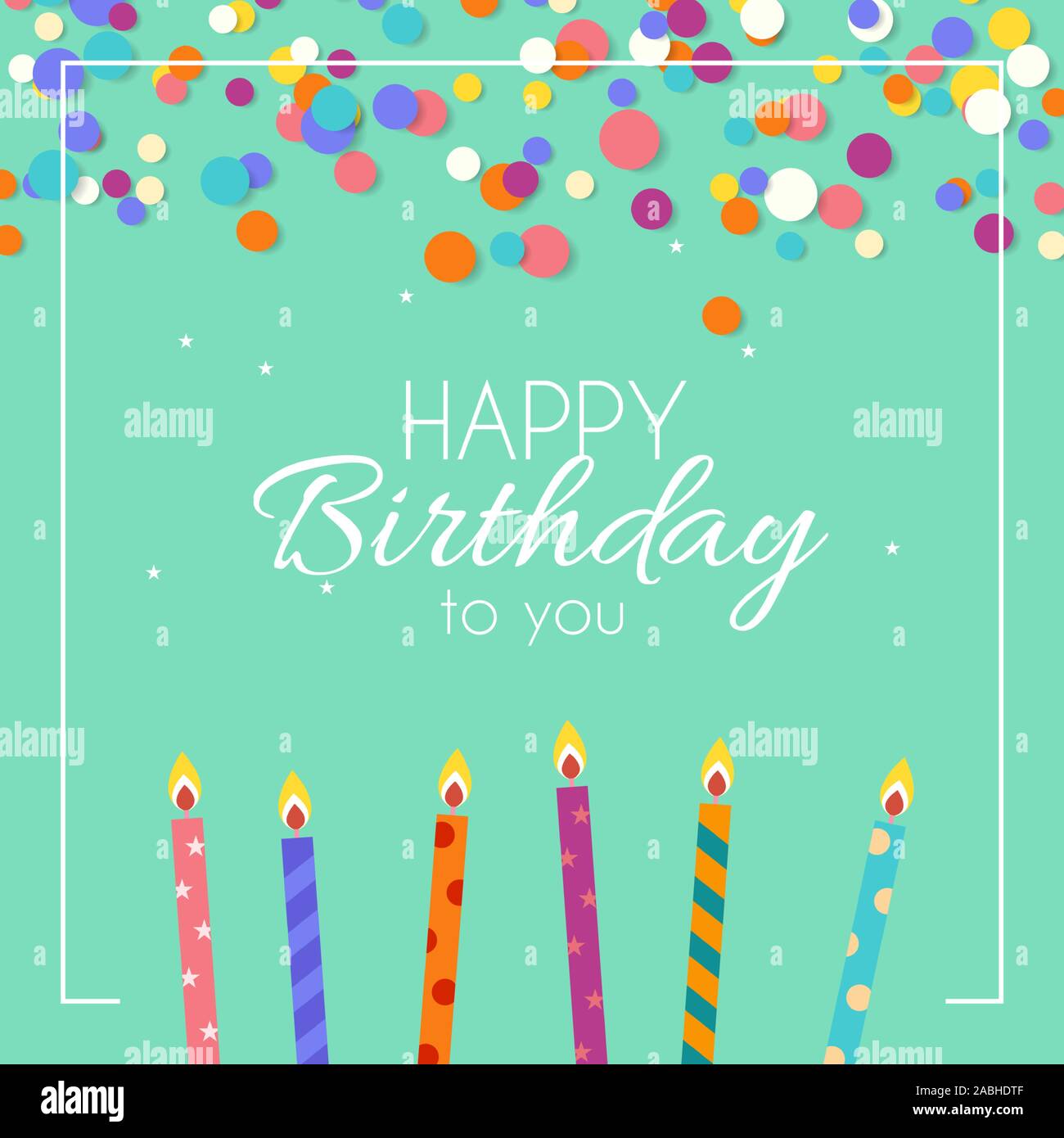 Abstract Happy Birthday Background with Glitter Splash in Modern Style ...