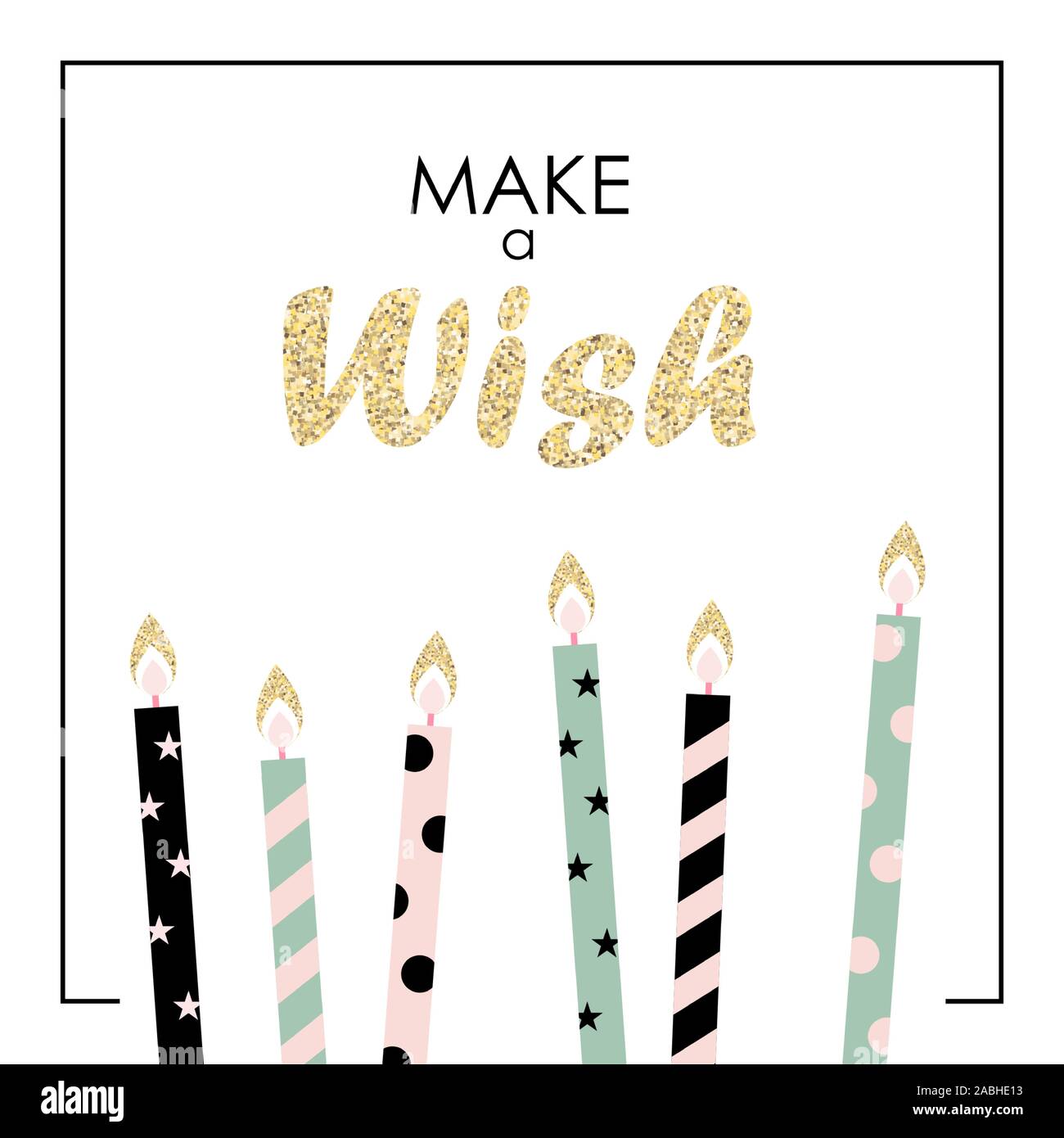 Abstract Happy Birthday Background with Glitter Splash in Modern Style ...