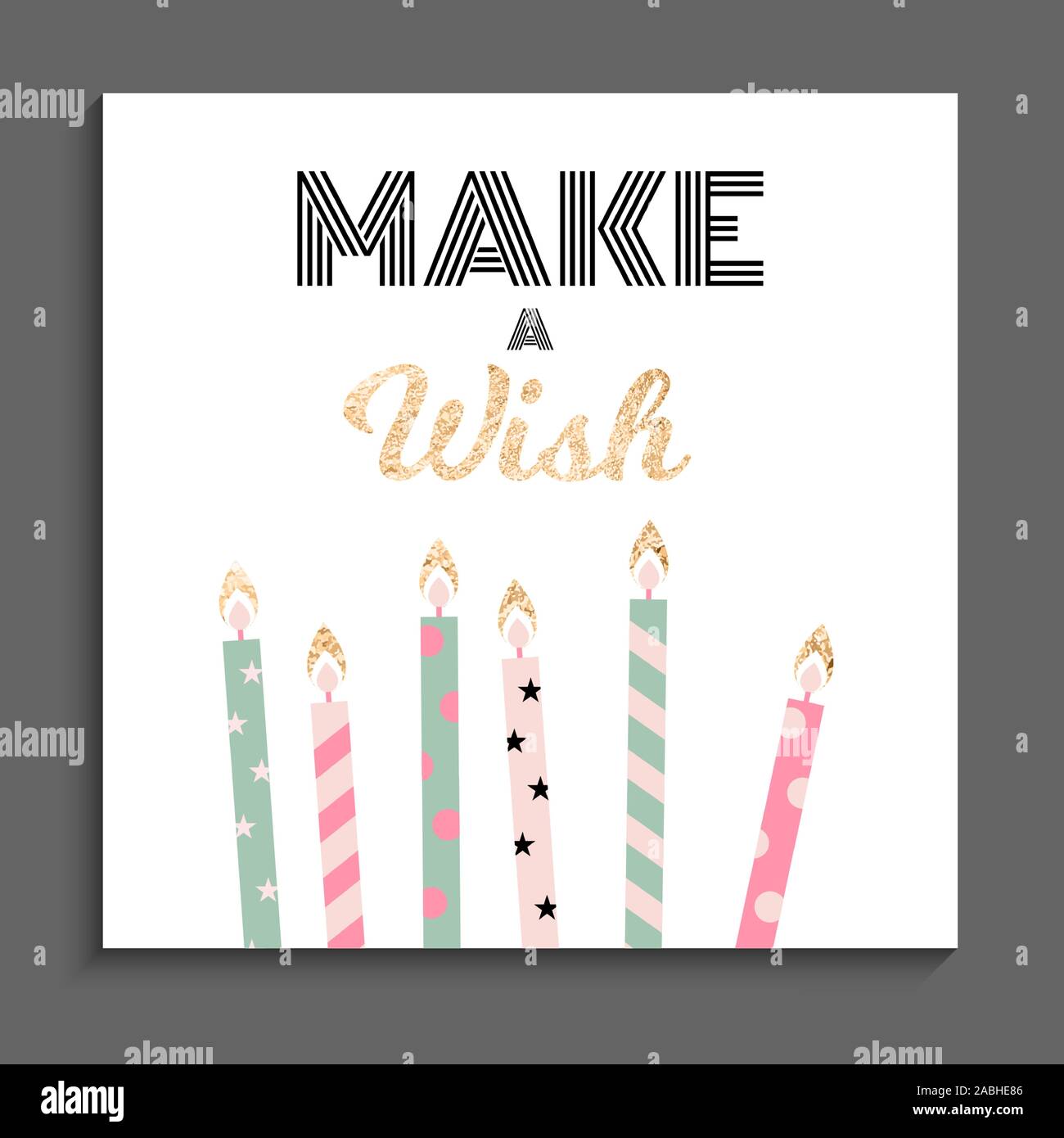 Abstract Happy Birthday Background with Glitter Splash in Modern Style ...