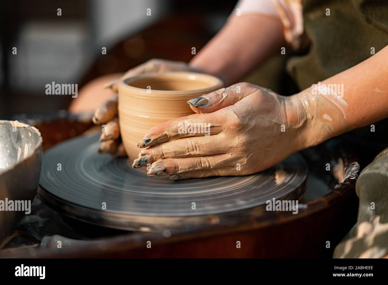 Cup shaped pottery pottery hi-res stock photography and images - Alamy