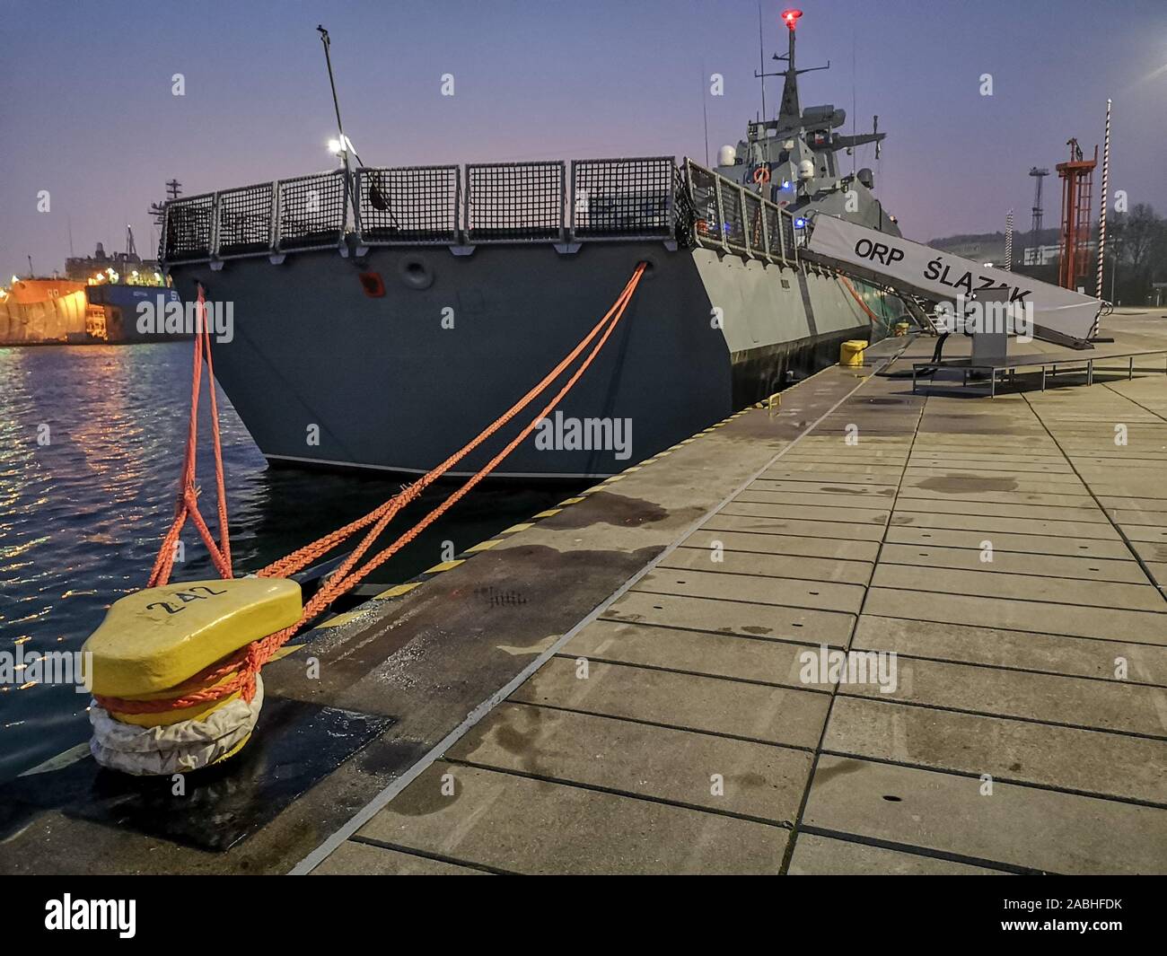 Orp slazak offshore patrol vessel hi-res stock photography and images ...
