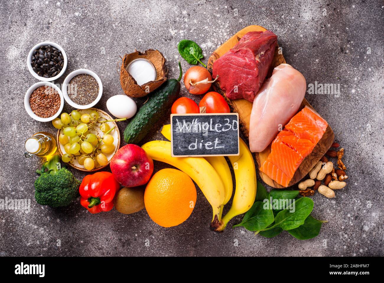 product-for-whole-30-diet-stock-photo-alamy