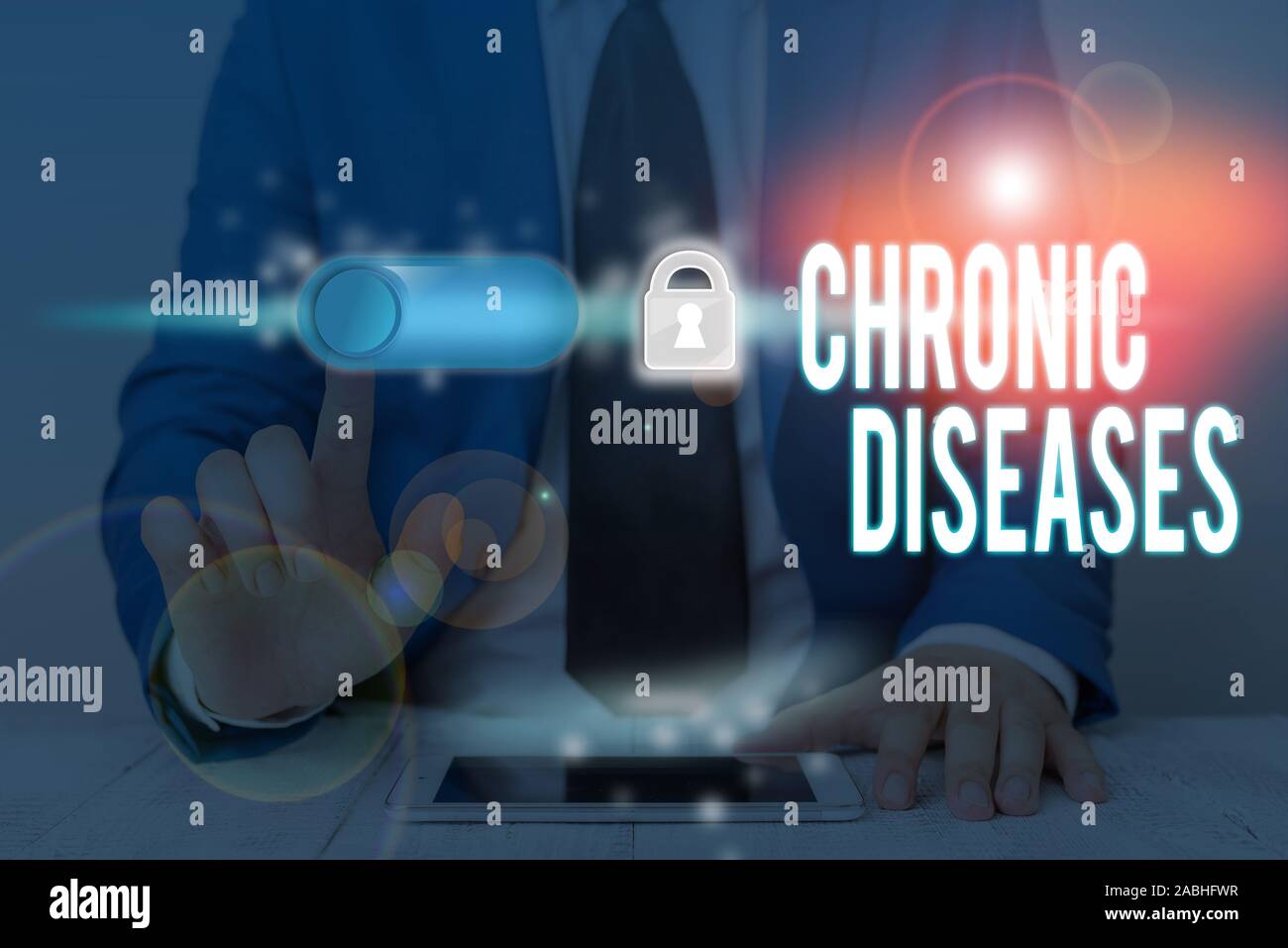 Handwriting text writing Chronic Diseases. Conceptual photo A disease ...