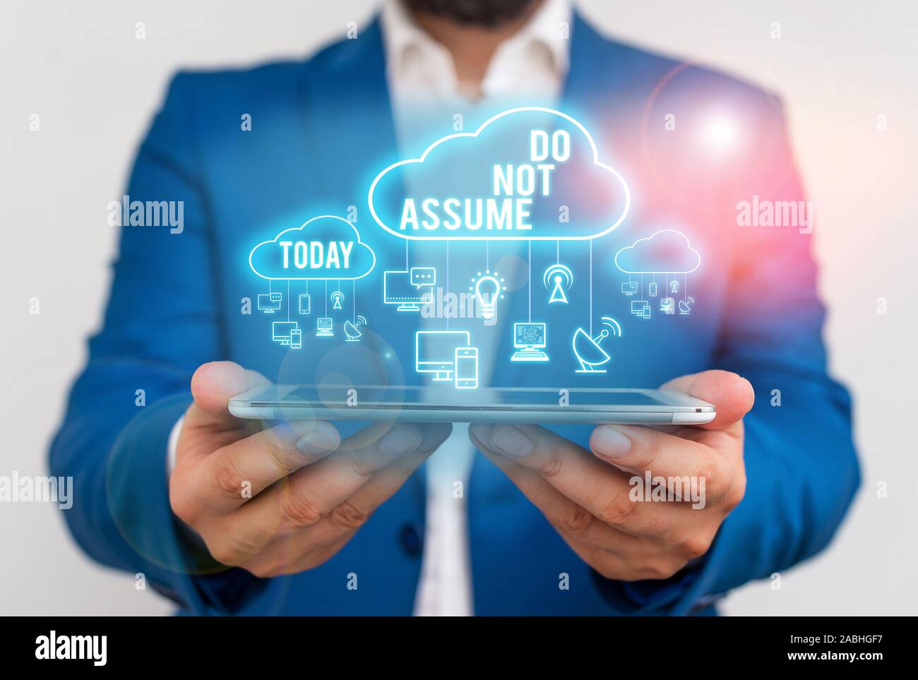 Handwriting text Do Not Assume. Conceptual photo Ask first to avoid ...