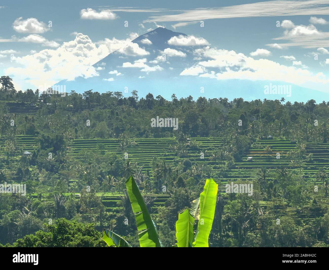 Volcano agung in the morning hi-res stock photography and images - Alamy