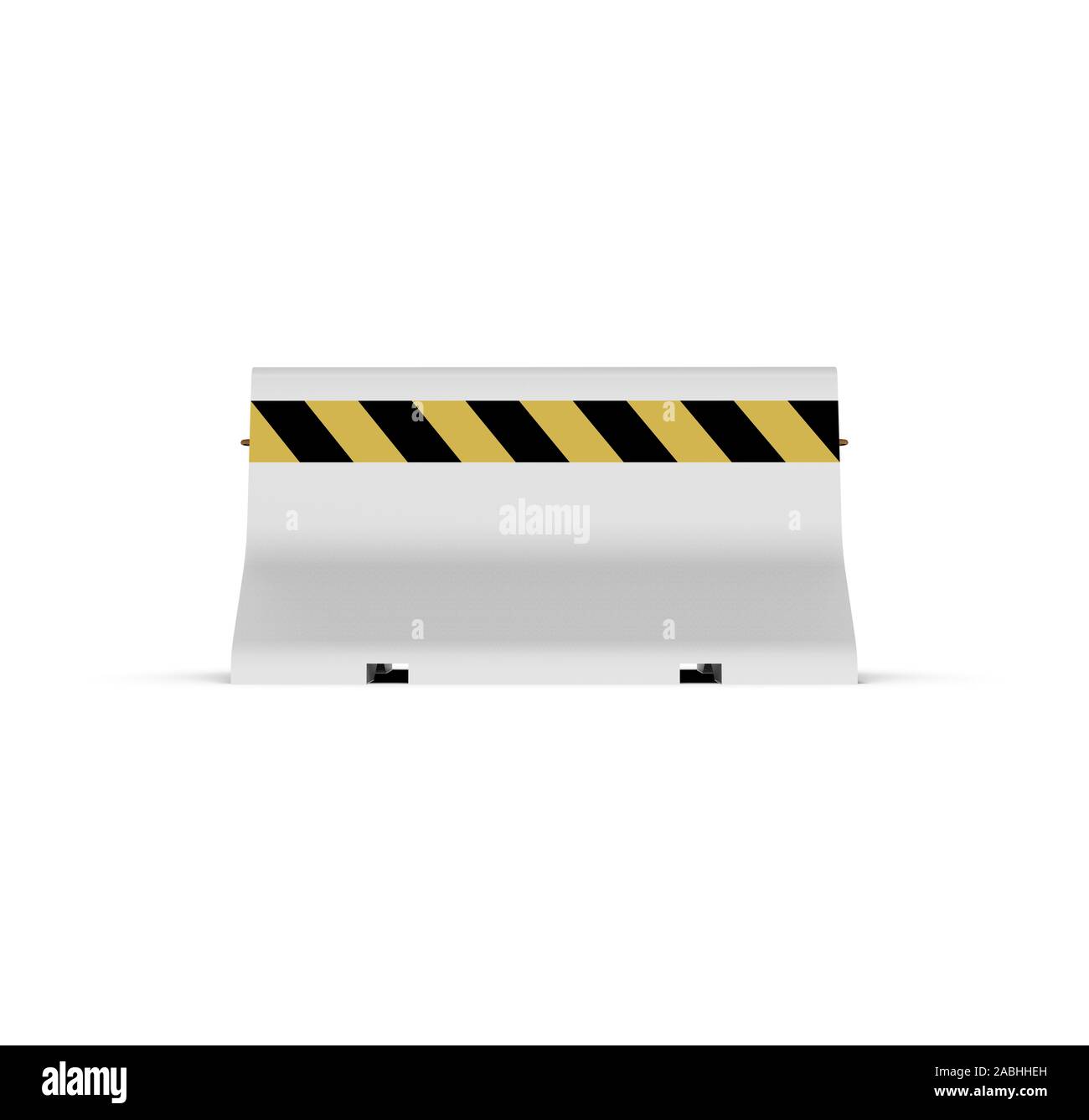 Street Protection Safety Stone Wall 3D Rendering Stock Photo - Alamy