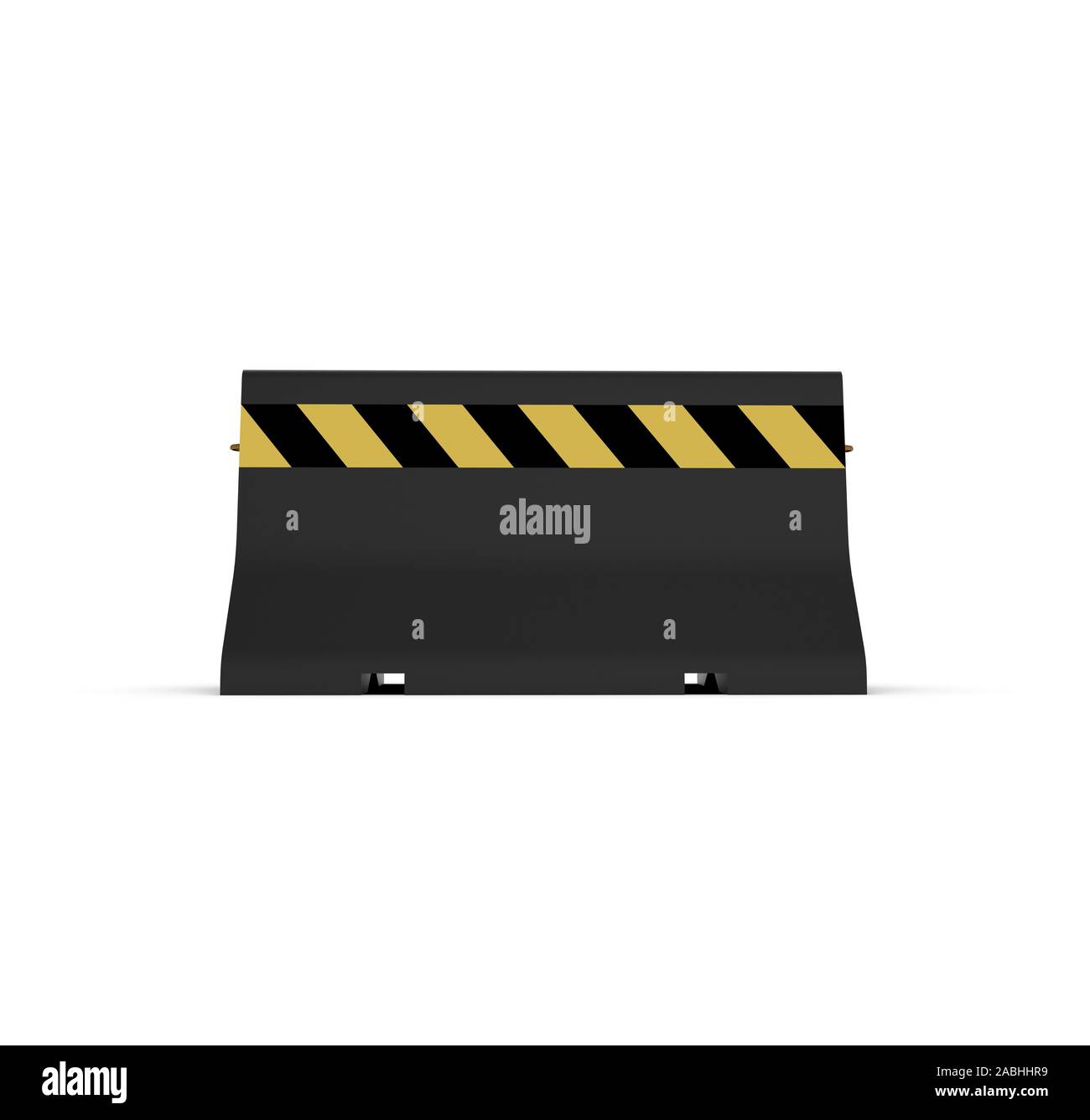 Street Protection Safety Stone Wall 3D Rendering Stock Photo - Alamy