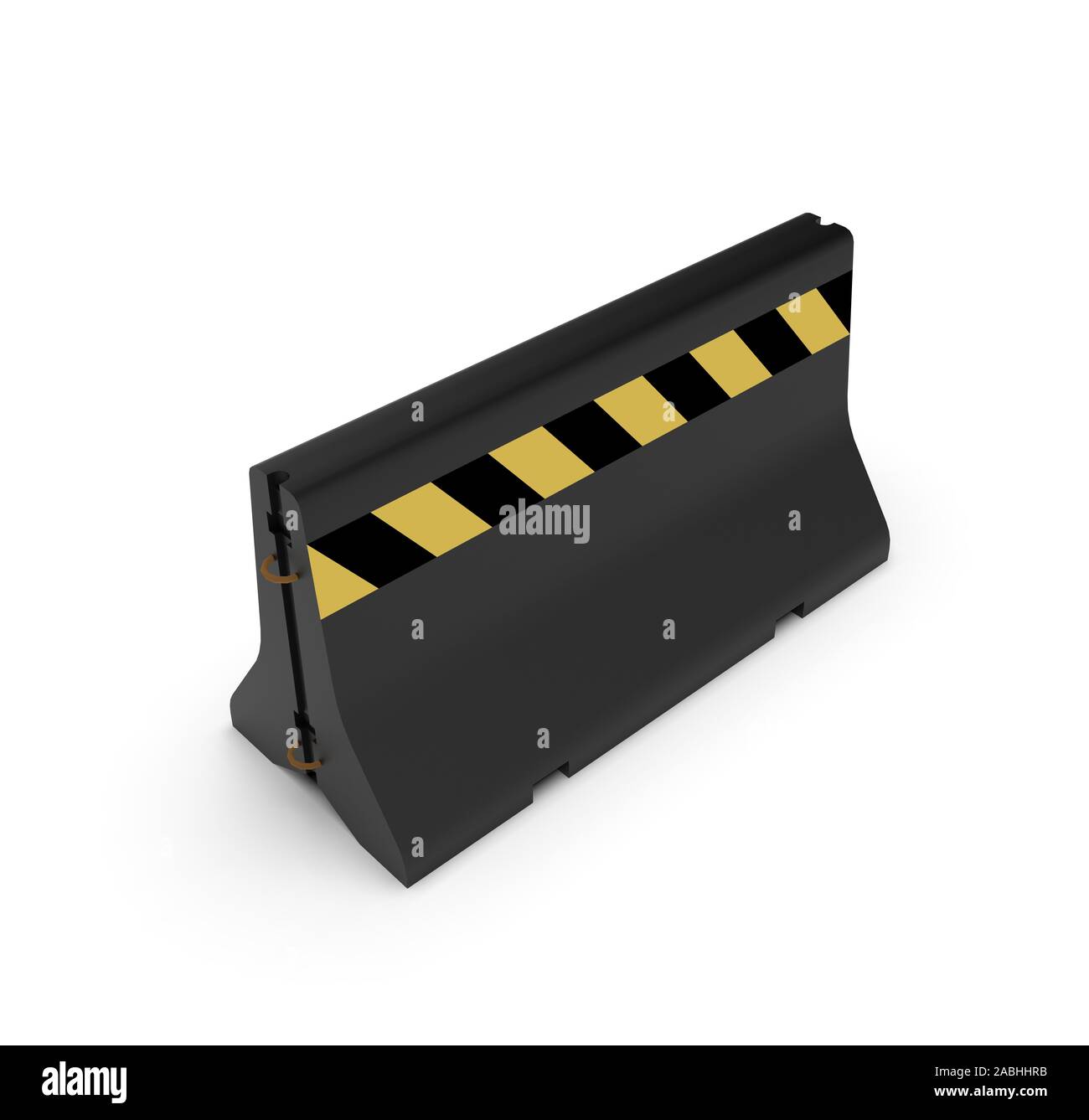 Street Protection Safety Stone Wall 3D Rendering Stock Photo - Alamy