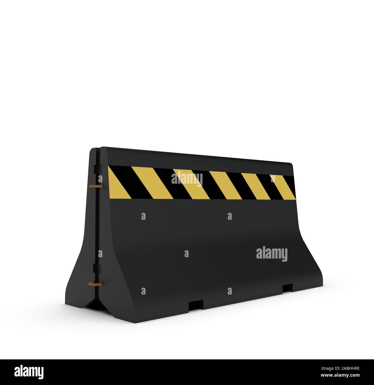 Street Protection Safety Stone Wall 3D Rendering Stock Photo - Alamy