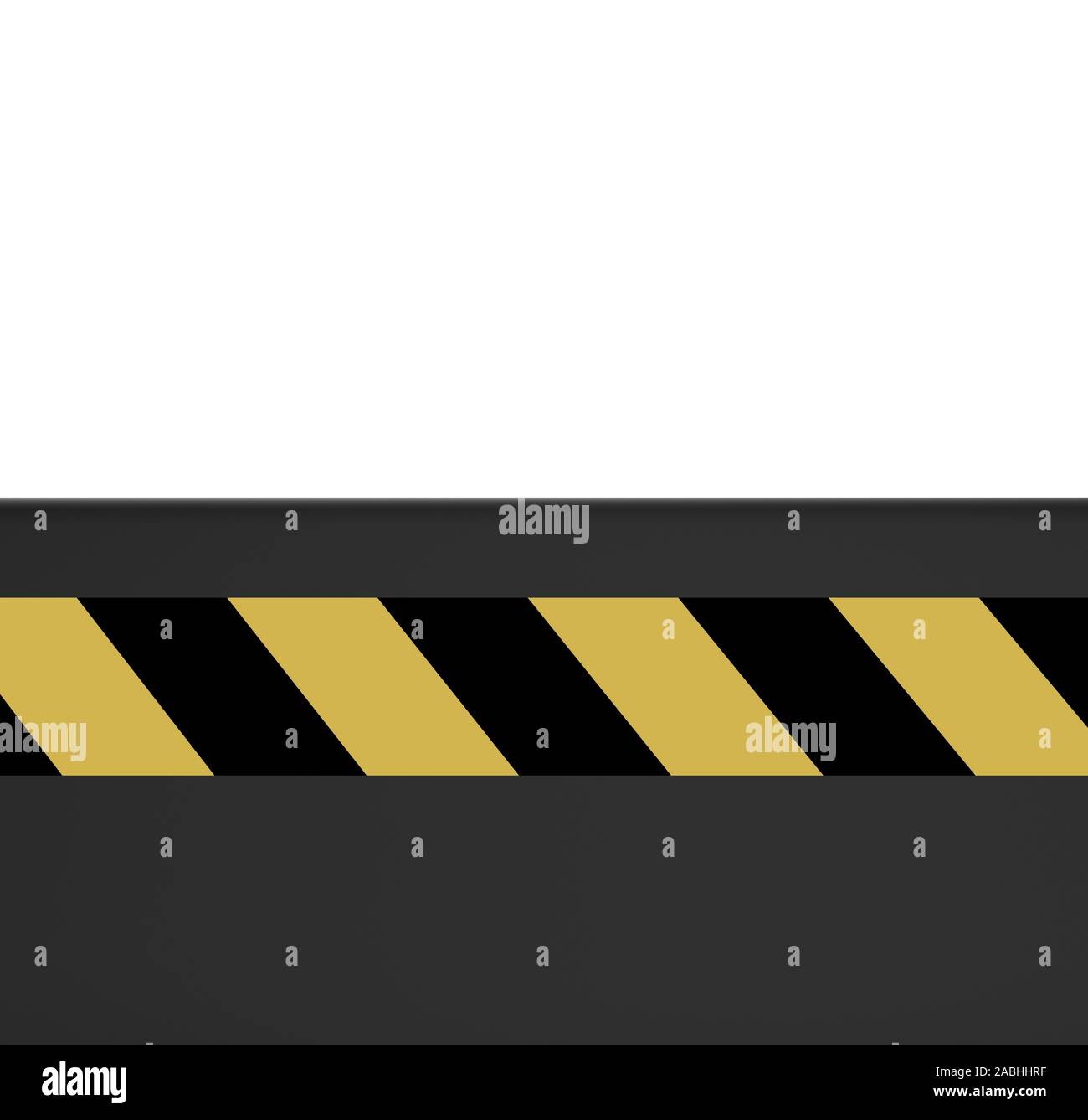 Street Protection Safety Stone Wall 3D Rendering Stock Photo - Alamy