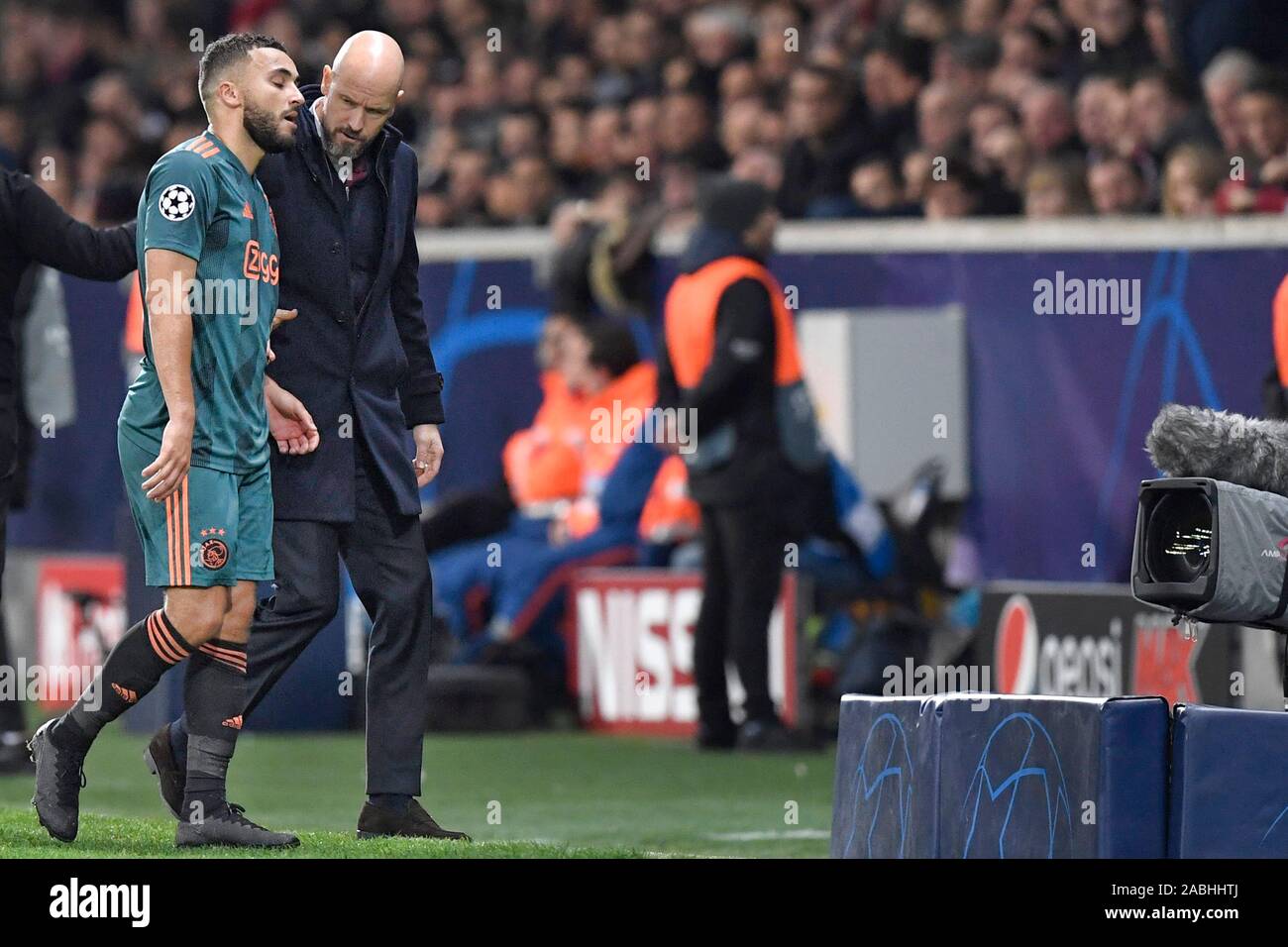 Lille, France. 27th Nov, 2019. Stade Pierre-Mauroy , Champions League ...
