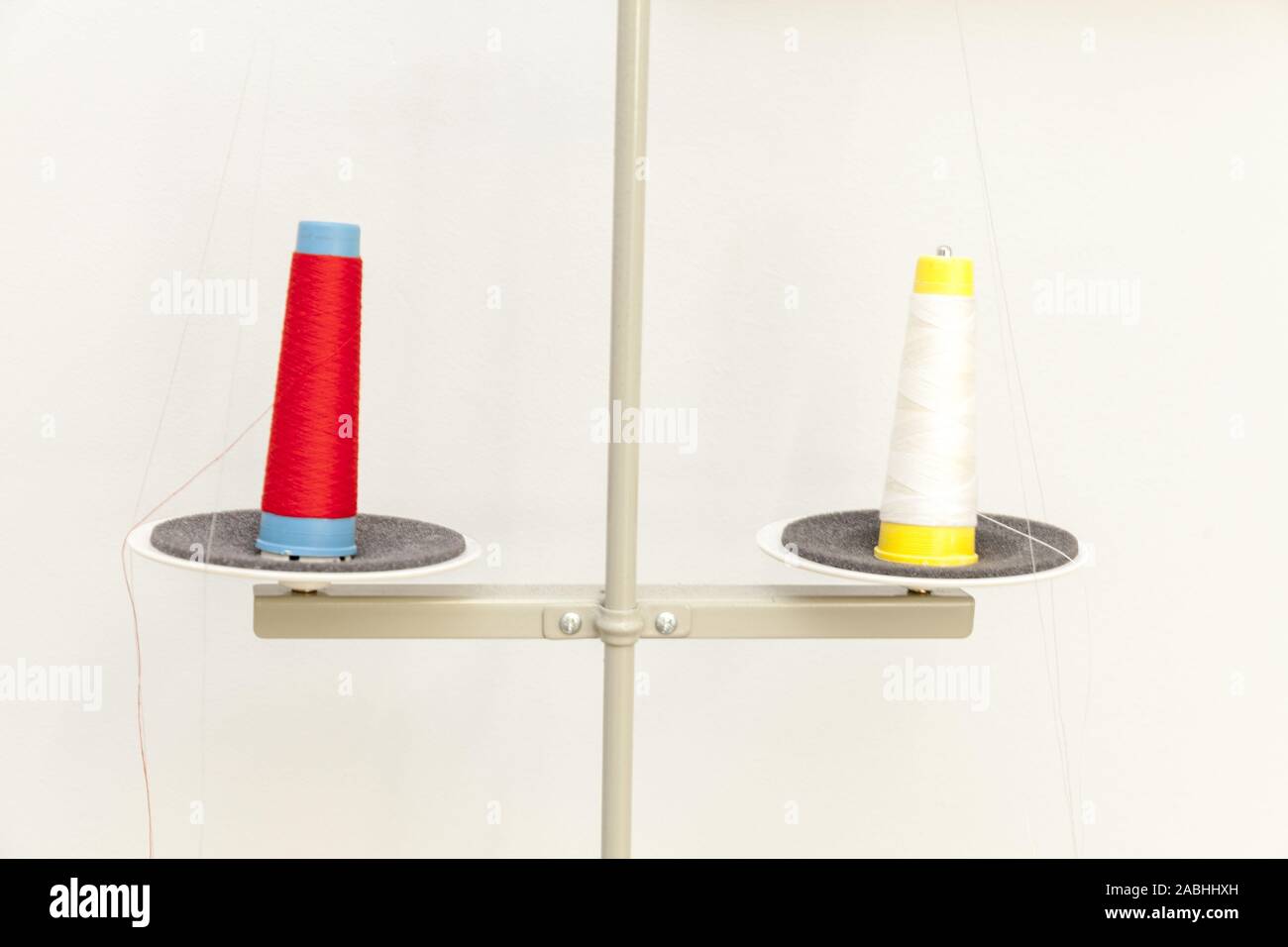 industrial sewing thread, close up Stock Photo - Alamy