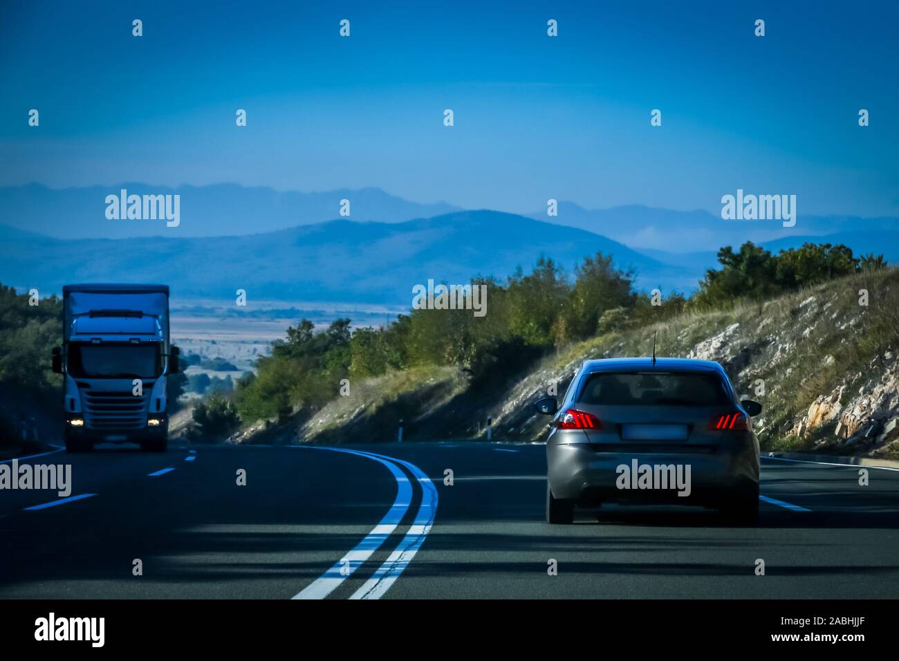 Two Way Truck High Resolution Stock Photography and Images - Alamy