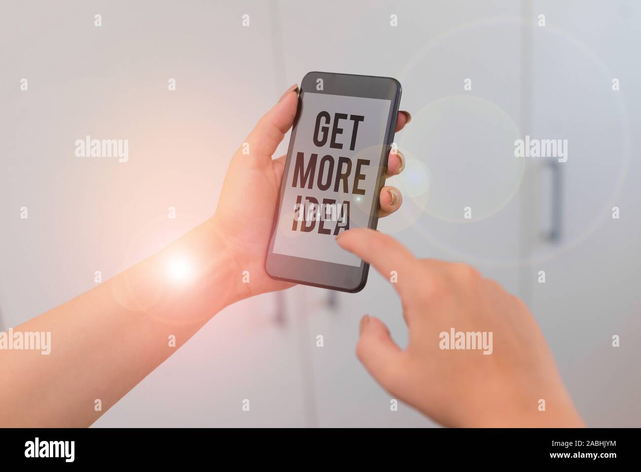 Word writing text Get More Idea. Business photo showcasing Random Input Mind Map Picture Mock up ...