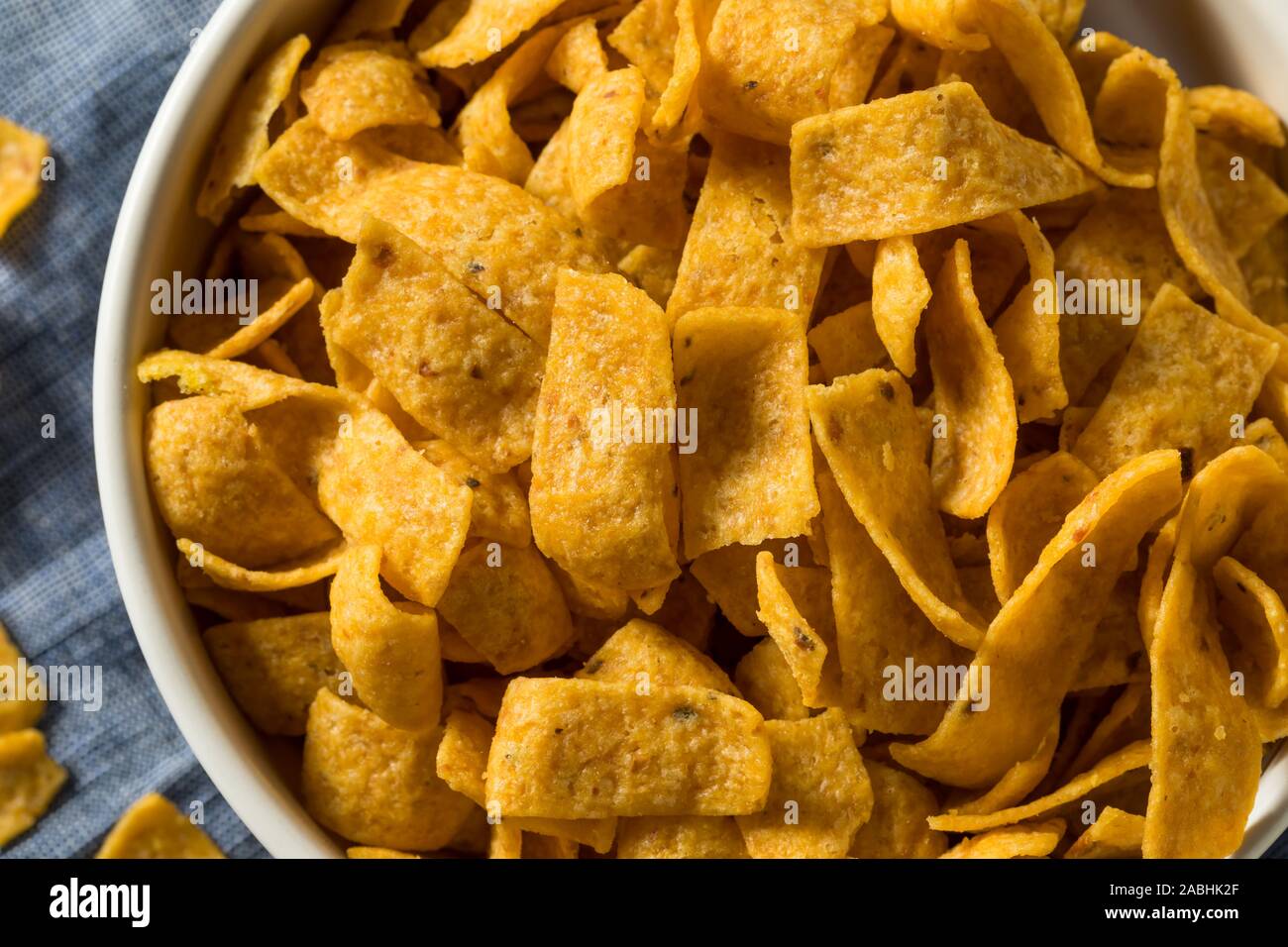 Crunchy Salt Corn Chips Ready to Eat Stock Photo - Alamy