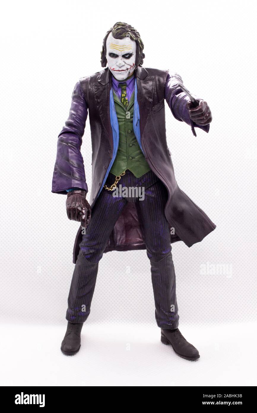 Joker figure is a fictional superhero.. Focused on fictional character ...